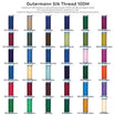 Gutermann Silk Thread 100m 134 Colors #214 to #414 – Pacific Trimming