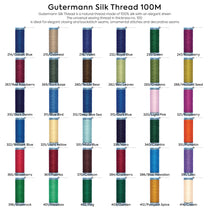 Gutermann Silk Thread 100m 134 Colors #214 to #414 – Pacific Trimming