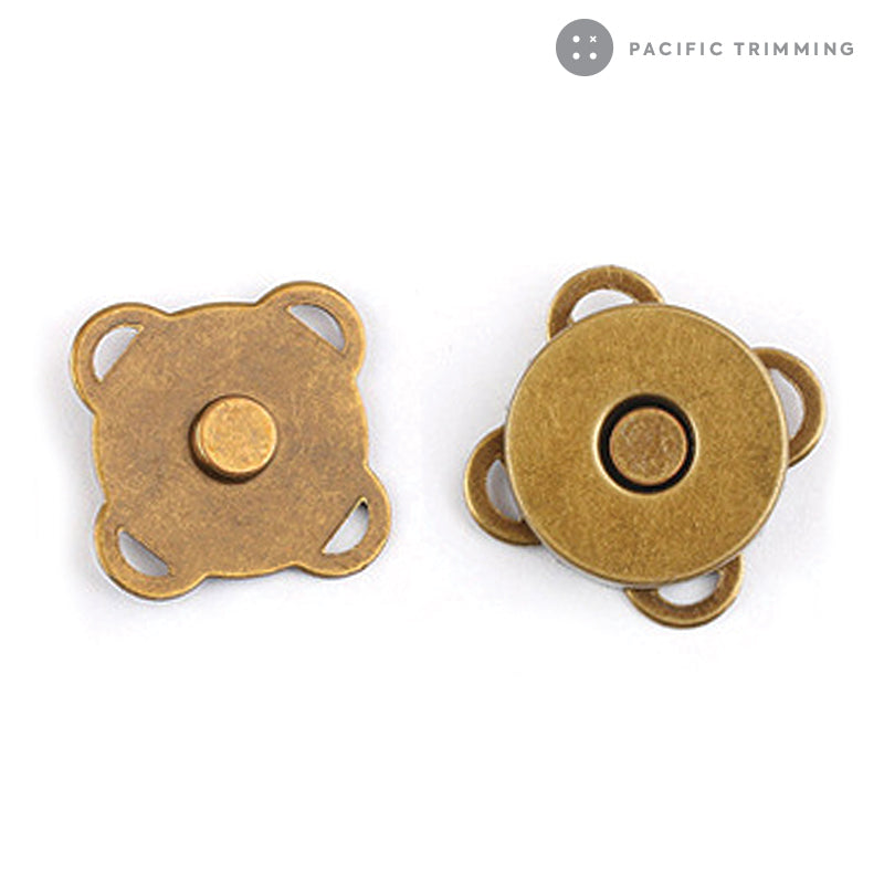 Sew On Magnetic Snap Closure Multiple Colors and Sizes – Pacific Trimming
