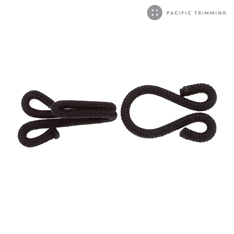 Fabric Covered Hook and Eye Multiple Colors and Sizes – Pacific Trimming