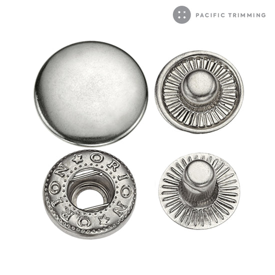 Premium Quality Standard Spring Snap Fastener Nickel – Pacific Trimming